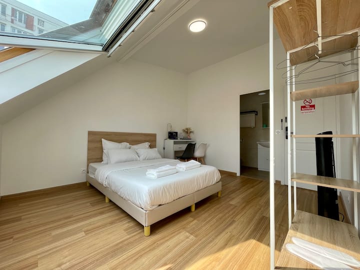 Chambre Double ÉConomique Near Paris 07 - Ivry-sur-Seine