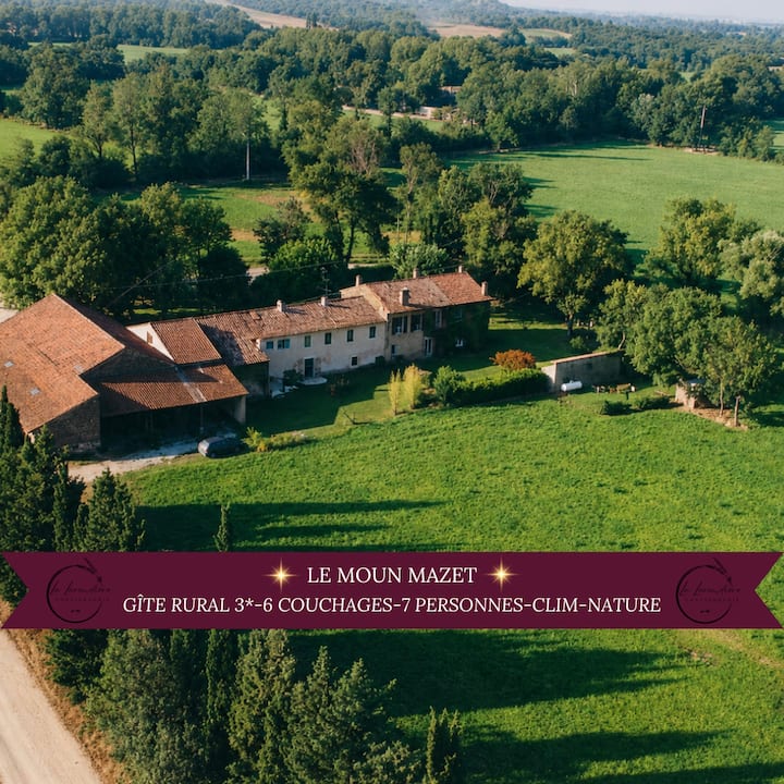 Le Moun Mazet Gîte Rural 3* | Clim | Nature | 7 P - Istres