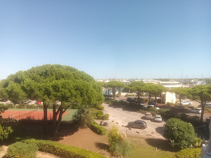 Studio 4p Avec Piscine Et Accès Direct à La Plage - Port Camargue