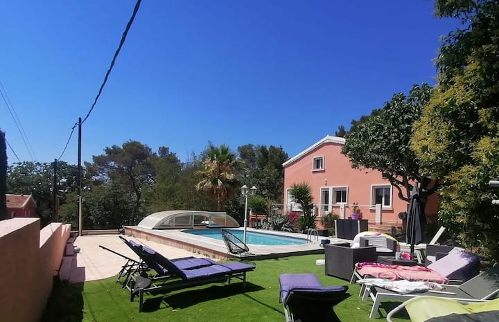 Villa Piscine, Calme, Forêt, Mer - La Seyne-sur-Mer