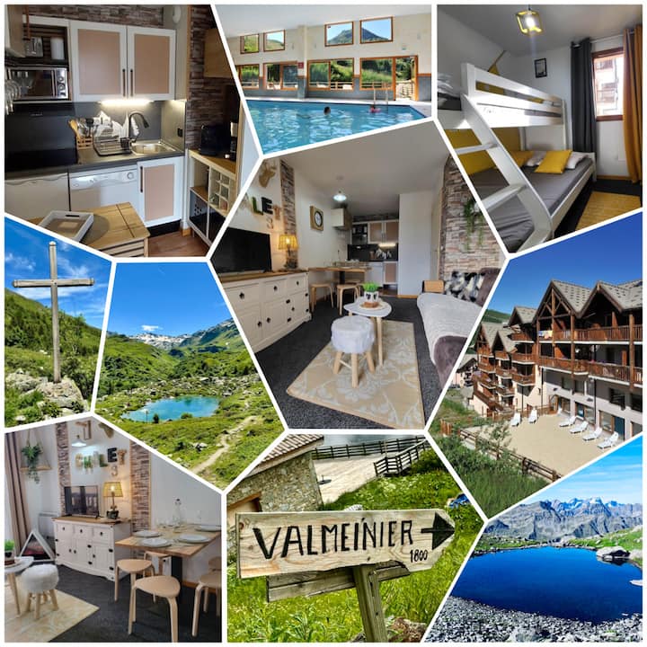 Valmeinier 1900•appt 5 Pers. Prox.pistes/commerces - Valmeinier