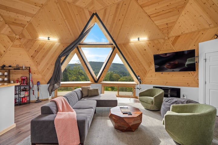 Geodesic Dome~8 Acres~mountain Views From Hot Tub! - Front Royal, VA