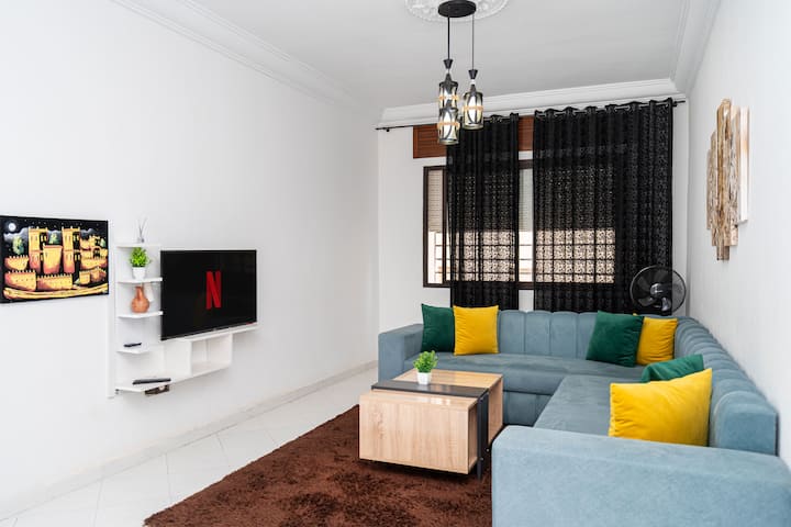 Mesk Lile Residence Malabata Beach - Wifi 100m - タンジェ