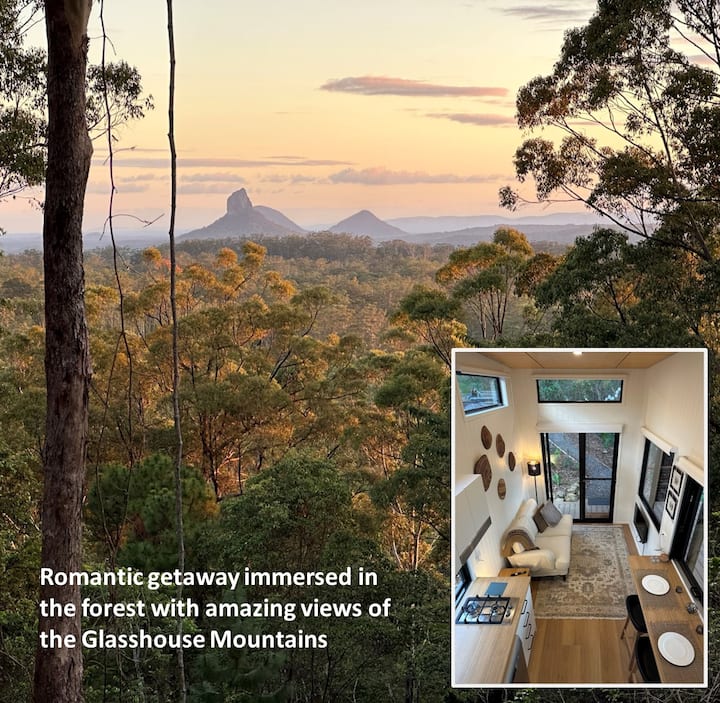 Secluded Tiny House With Amazing Views Wild100 Bnb - Beerwah