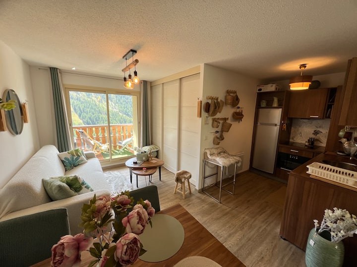 Centre, Luxueux, Piste 50m, Terrasse, Vue, Parking - Isola