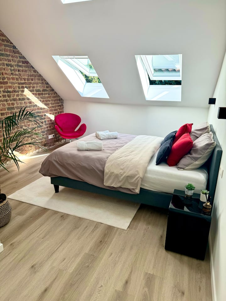 Maison 4 Chambres & 4 Sdd, Jardin, Piscine Partag - Brüssel