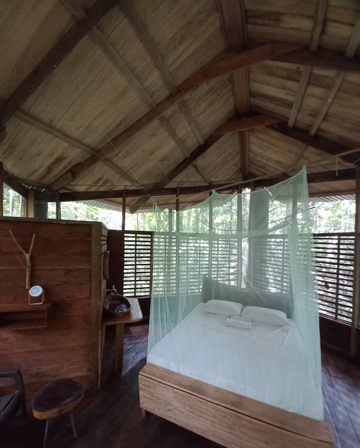 Cabaña Pareja. Vista Selva. - Tabatinga