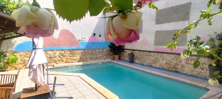 Villa Les Hirondelles Piscine Privée. - Le Barcarès