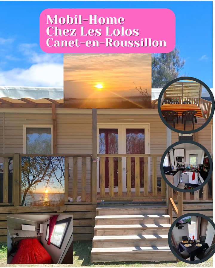 Bungalow " Chez Les Lolos" - Canet-en-Roussillon