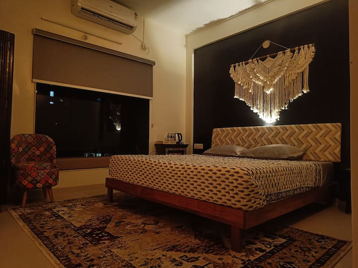 A Chic Boho Room At Baner - 浦那