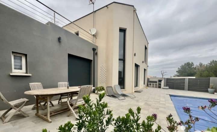 Belle Villa Spacieuse, Piscine - Port-la-Nouvelle