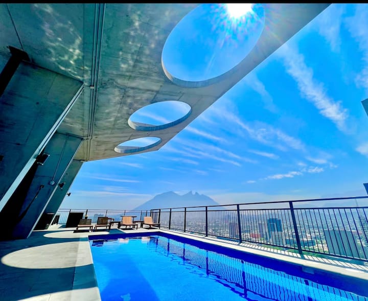 Modern Loft With Pool And Gym In Downtown Mty - Monterrey