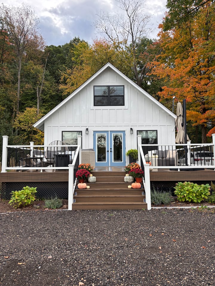 Private Hot Tub Under The Stars By The Lake! - Horseshoe Lake, Gowen