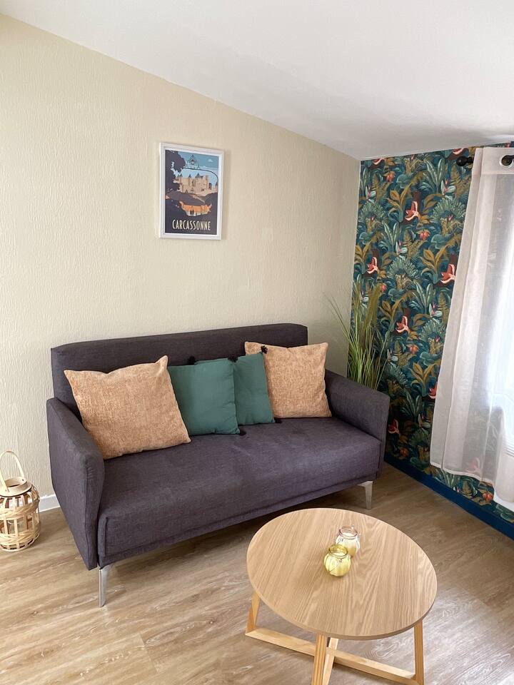 Joli T1 Bis Centre Historique Avec Terrasse Privée - ibis Styles Carcassonne La Cité