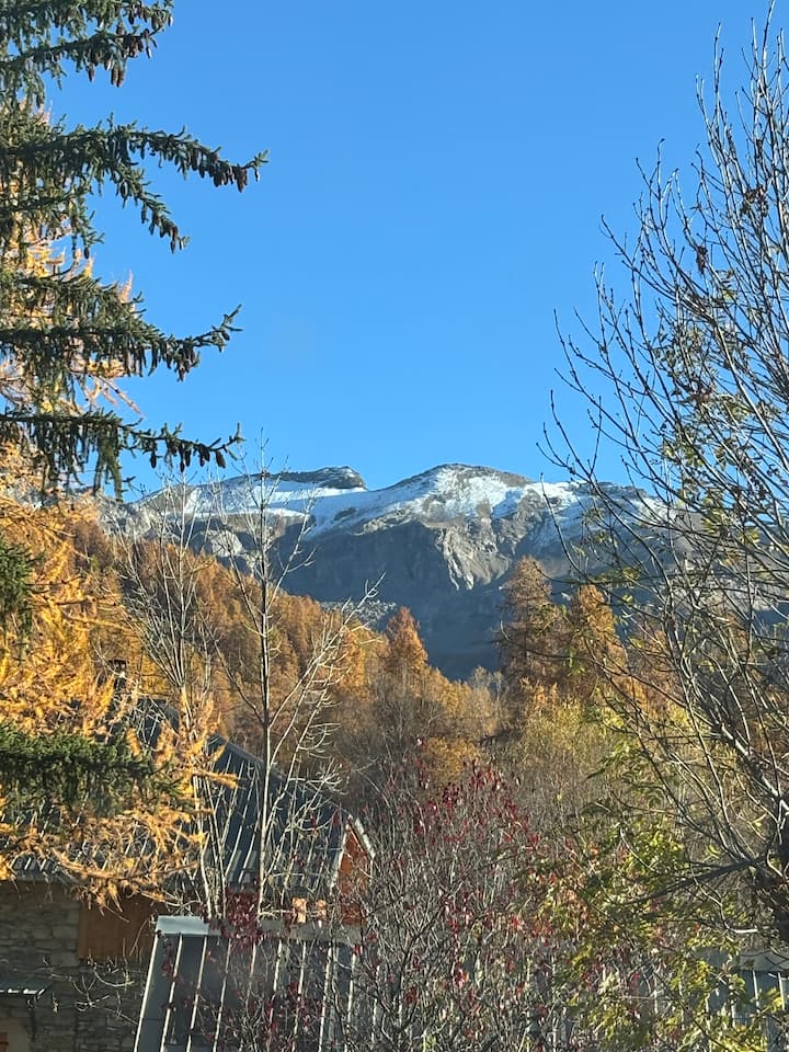 30m2/4pers /Pied Piste Ski/cycliste - Jausiers