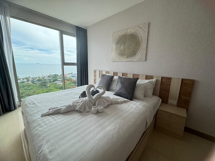 Riviera Jomtien 48sqm One-bedroom Stunning Seaview - Pattaya City