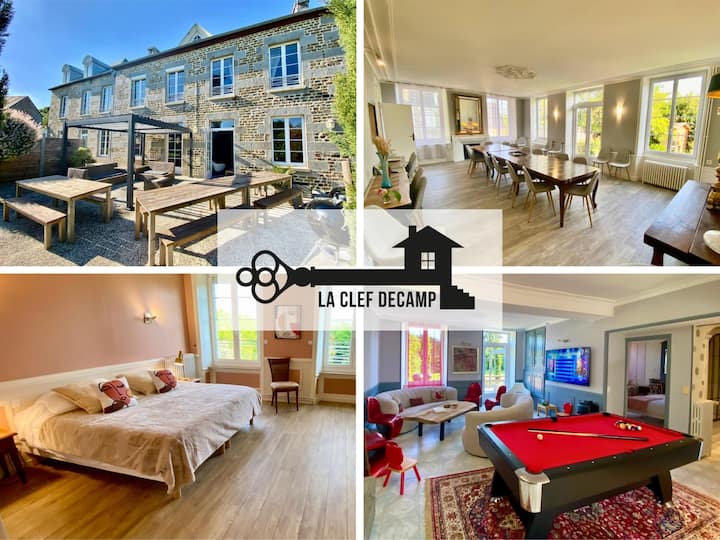 Le Clos 15 Pers : Jacuzzi, Billard - Vire