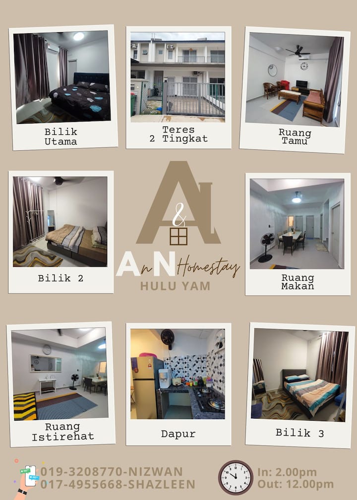 Ann Homestay (Hulu Yam) - Batang Kali
