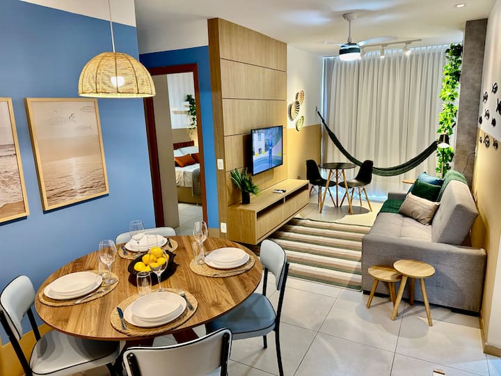 Tw-parc 6x S/ Juros/quadra Mar Vista/pisc/ar/suite - Vila Velha