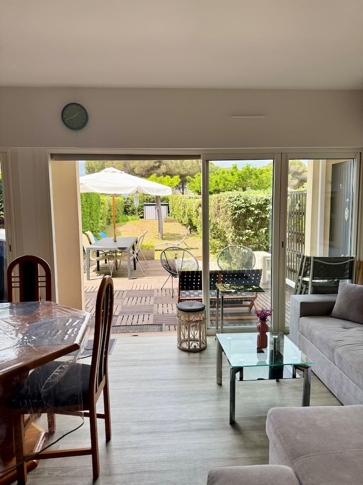 Appt Central Jardin + Piscine + Plage Richelieu - Agde