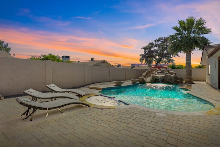 6br Mesa Pool Spa Slide Sleeps 15 - Mesa, AZ