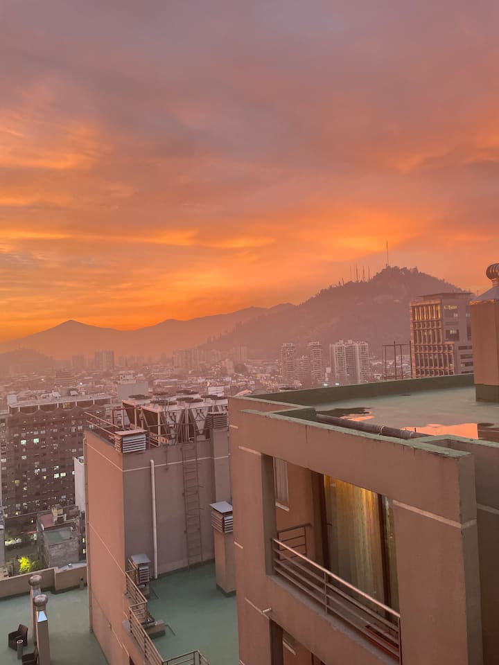 Apartamento Hotel Bellas Artes - Santiago (Chile)