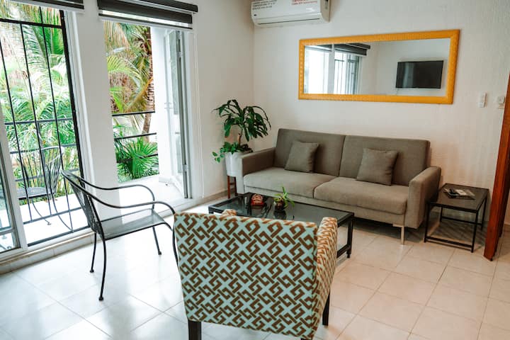 Jardin Departamento Dos Habitaciones Cancun - Cancún