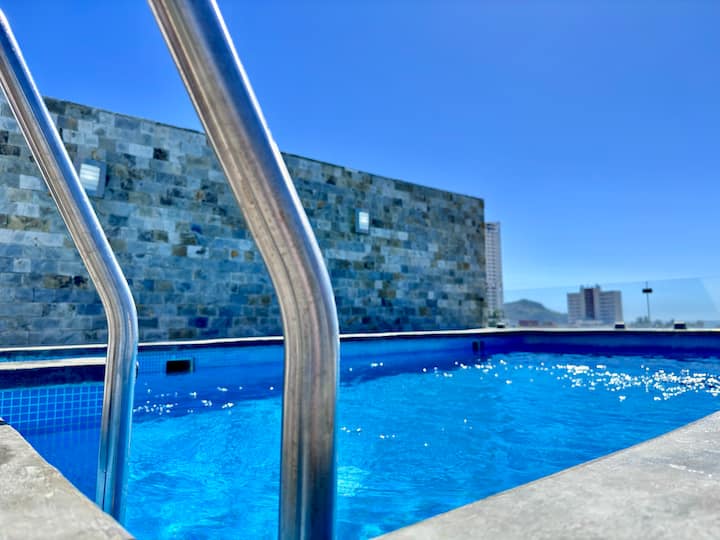 4 Nuevo Alberca En Mazatlán Malecón Y Playa 4 Min - Mazatlán