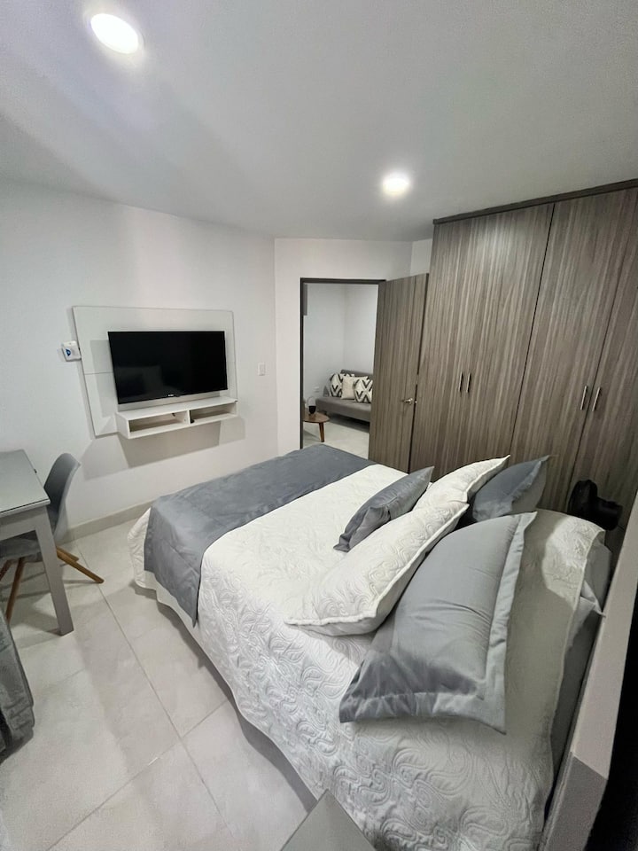 Lindo Y Cómodo Aparta-estudio - Ibagué