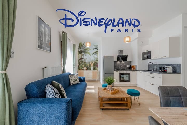 Le Cosy Appt F3, 7mn Disney,parking,jardin,terrase - Disneyland Paris