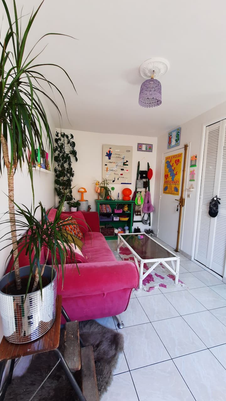 Appartement Coloré & Chaleureux - Montreuil