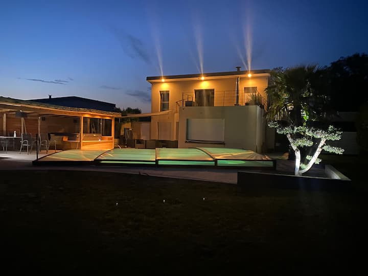 Maison Contemporaine Piscine Spa - Fouesnant