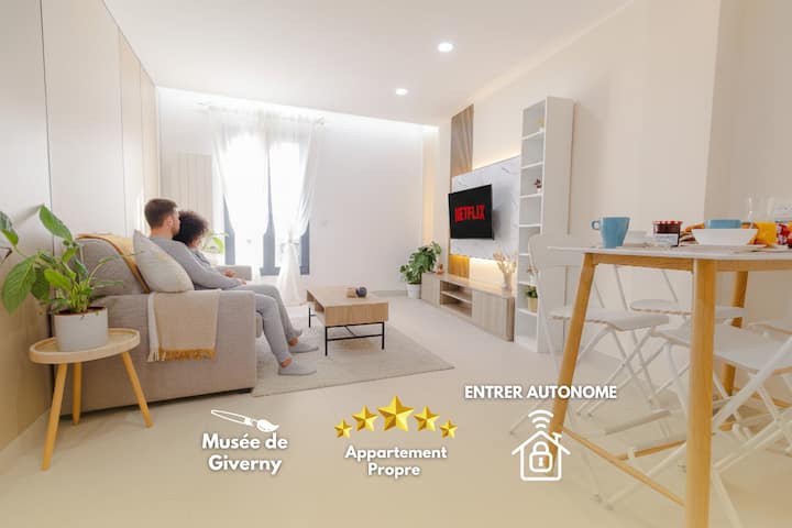 Cosy & Calme • Parking • Proche Seine & Giverny - ジヴェルニー