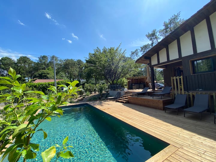 Villa Seignosse 10/12 Pers Avec Piscine - - Seignosse