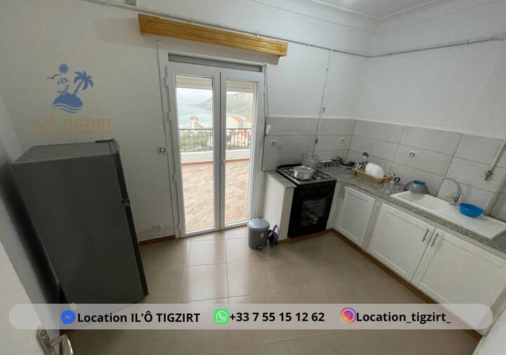 Appart F3 B2 | Balcon | 5” Plage - Algeria