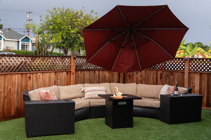 Beachside Bliss, Private Yard, Fire Pit, Bbq & Spa - Oceanside, CA