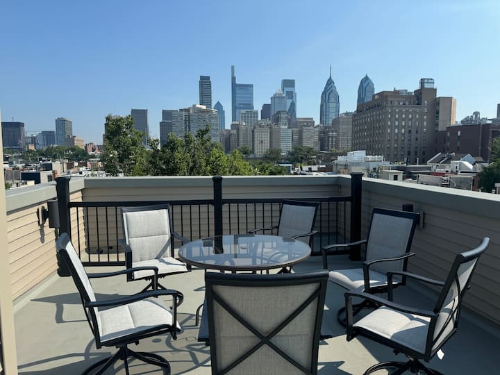 Rittenhouse, 4 Level, 2 Bedroom,& Rooftop. - Filadelfia