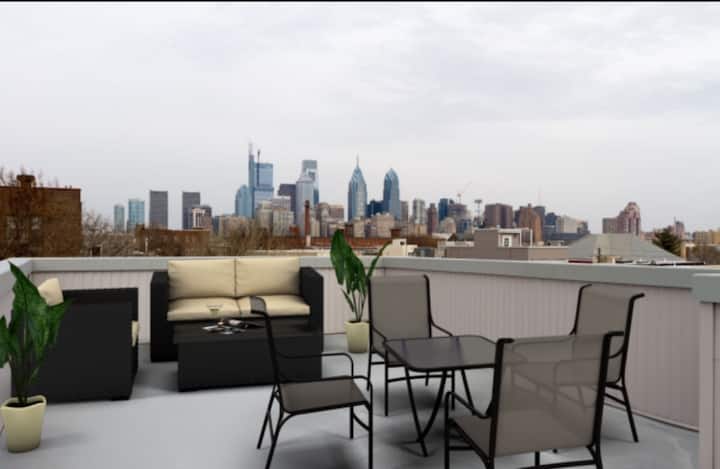 Rittenhouse, 4 Level, 2 Bedroom,& Rooftop. - Philadelphie, PA