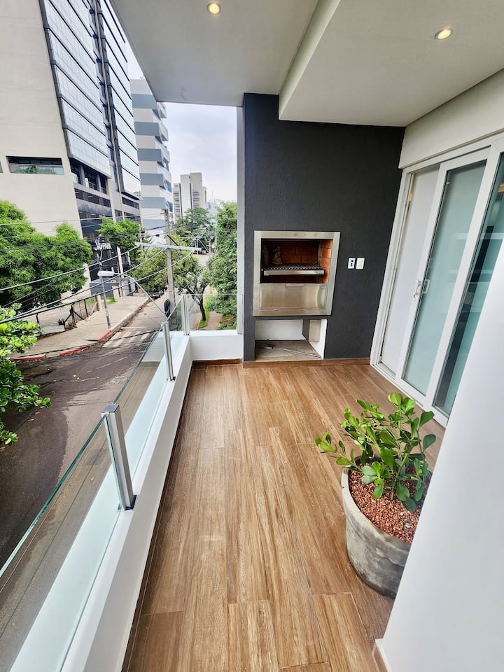 Privilegiada Ubicación 2 Hab A 100 M Del Sol #Jc2a - Asuncion