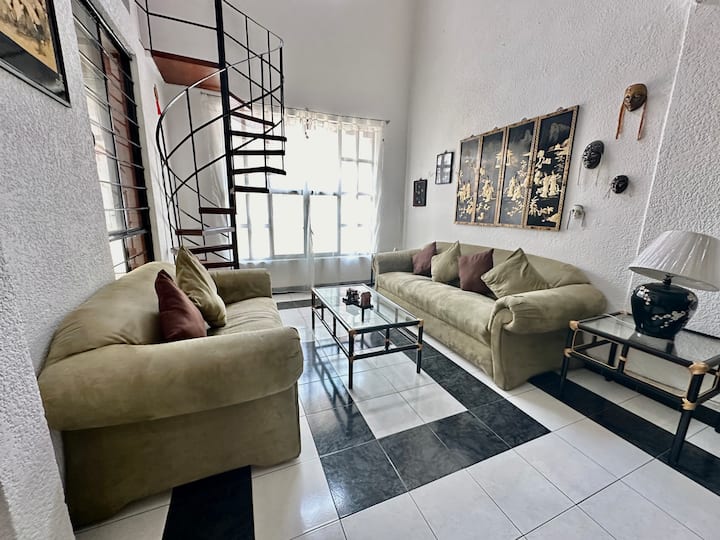 Gran Casa Familiar•4 Recámaras•patio•14 Huéspedes - Puebla