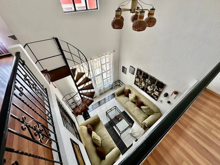 Gran Casa Familiar•4 Recámaras•patio•14 Huéspedes - Puebla