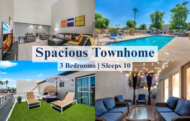 *Spacious Townhome Near Old Town W/ Pool - Scottsdale, AZ