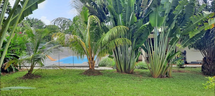 Villa Familiale, Piscine, Jardin - Cayenne