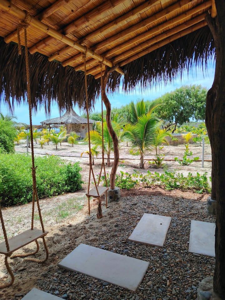 Cabaña Salida Privada Directa Al Mar - Máncora