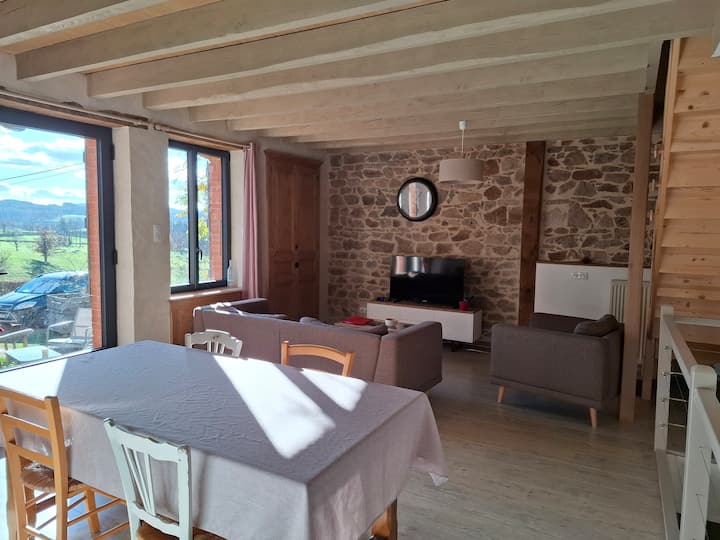 Gîte 3 Personnes " La Glycine " - Beaujolais