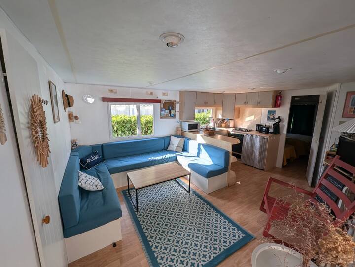 Mobile-home Avec Piscine Chauffée Dans Camping 3 * - Kervoyal