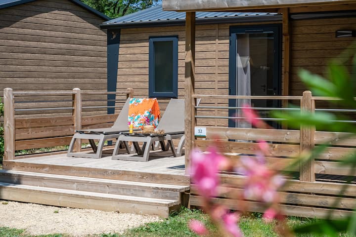 Mobile Home 2 Chambres Climatisé - Marsanne