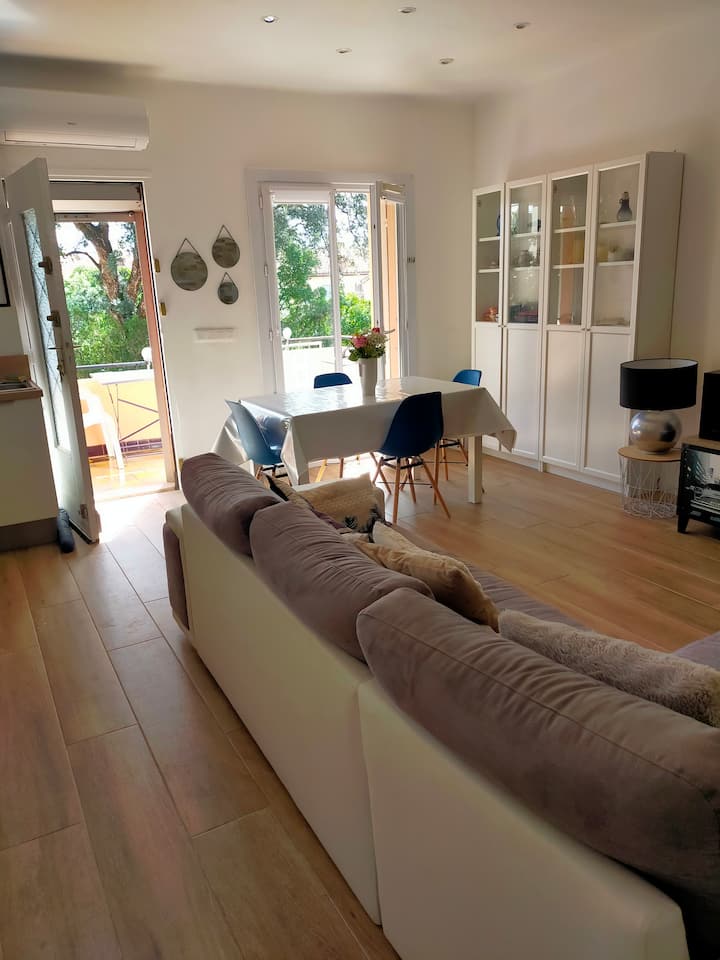 Saint-aygulf, Mer 350 M, Climatisé, Parking Privé - Fréjus