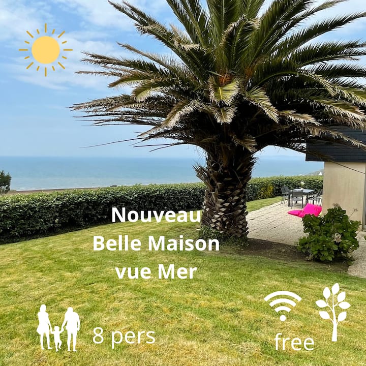 Belle Maison Vue Exceptionnelle Sur Mer - Plonévez-Porzay