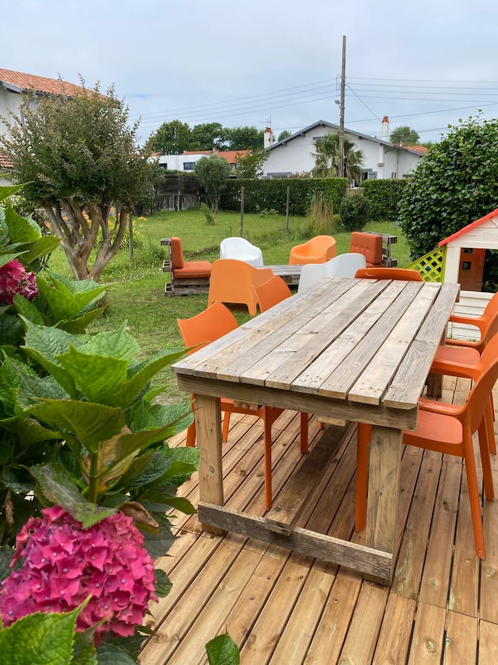 Maison Au Calme - Jardin & Jeux Enfants - Anglet